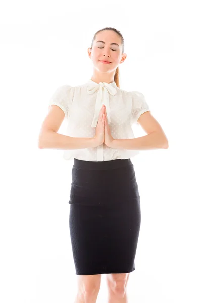 Model praying — Stock Photo © Bruno135 #56360059