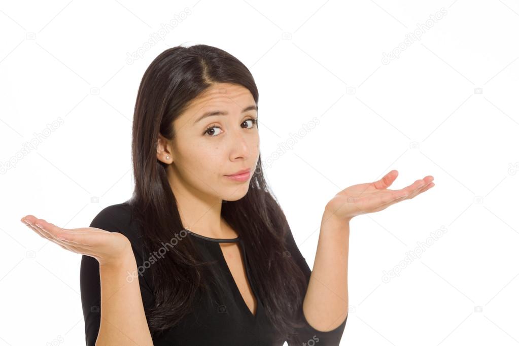 Model puzzled and confused lost Stock Photo by ©Bruno135 78687828