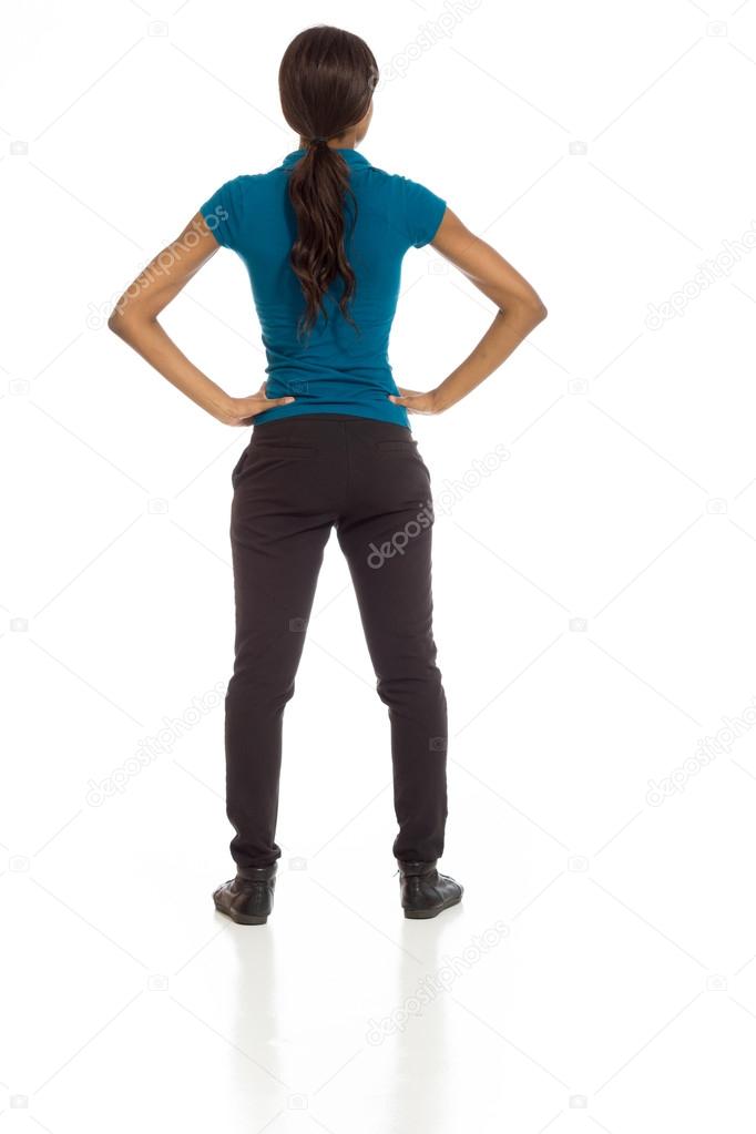 Model showing her back — Stock Photo © Bruno135 #78712474