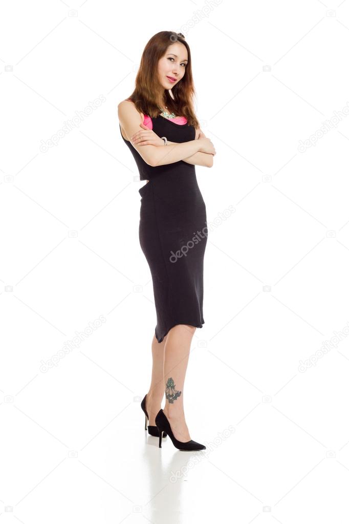 Successful Model with arms crossed Stock Photo by ©Bruno135 78766660