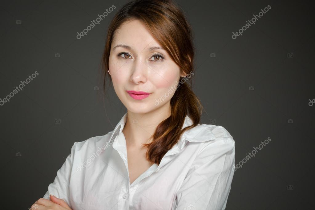 Successful Model with arms crossed Stock Photo by ©Bruno135 78774984