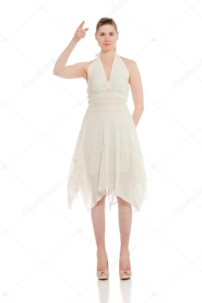Angry Model scolding and pointing Stock Photo by ©Bruno135 78780318