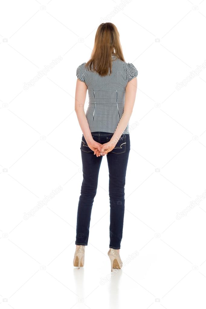 Model looking from behind Stock Photo by ©Bruno135 78781574