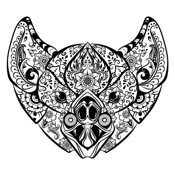 Zentangle bat, Royalty-free Zentangle bat Vector Images & Drawings ...