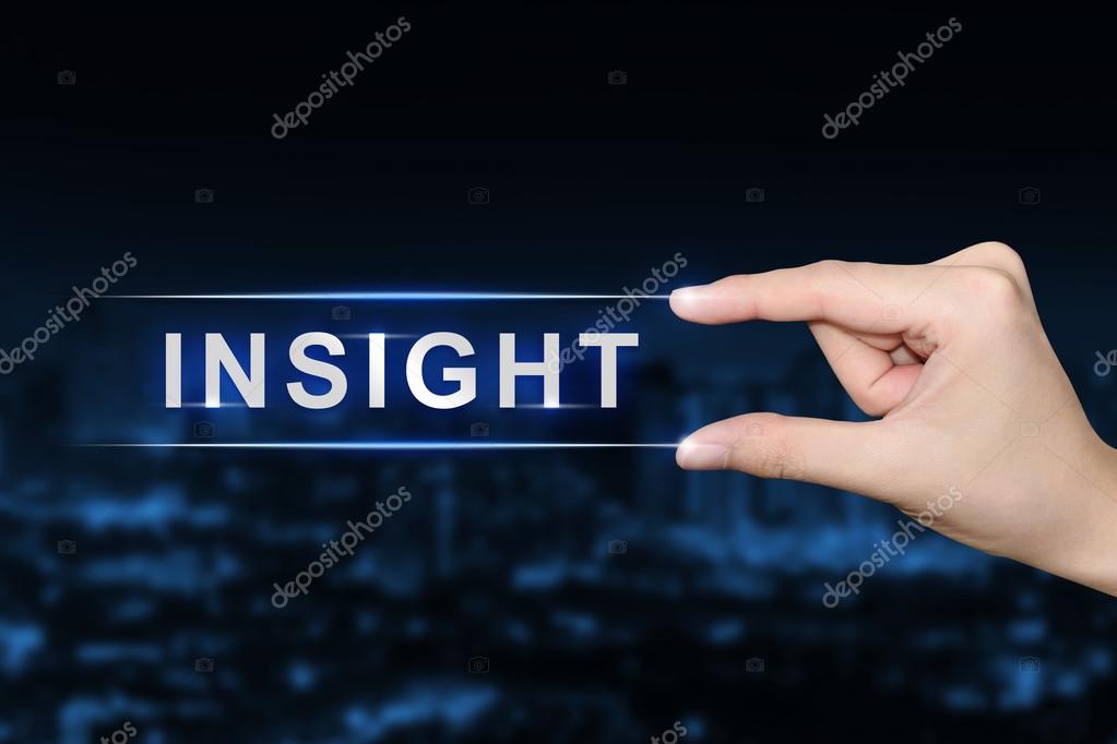 Hand clicking insight button — Stock Photo © pichetw #115843064 Hand clicking insight button — Stock Photo © pichetw #115843064