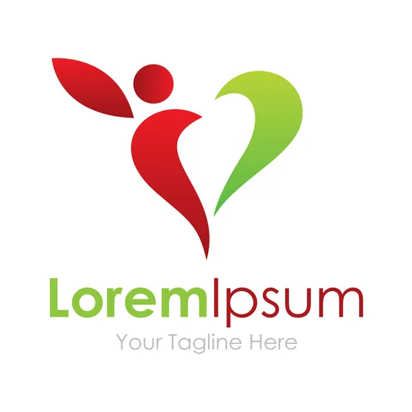 Heart world logo Vector Art Stock Images | Depositphotos