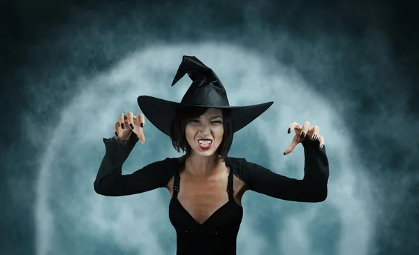 Witch performs magic - Stock Image - Everypixel