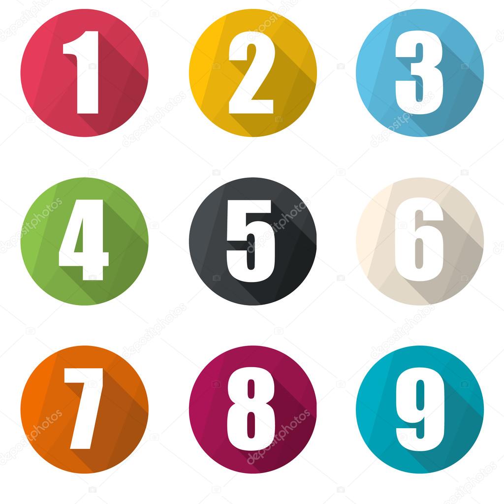 Numbers symbols Stock Vector by ©M4estr0 78507722 Numbers symbols Stock Vector by ©M4estr0 78507722