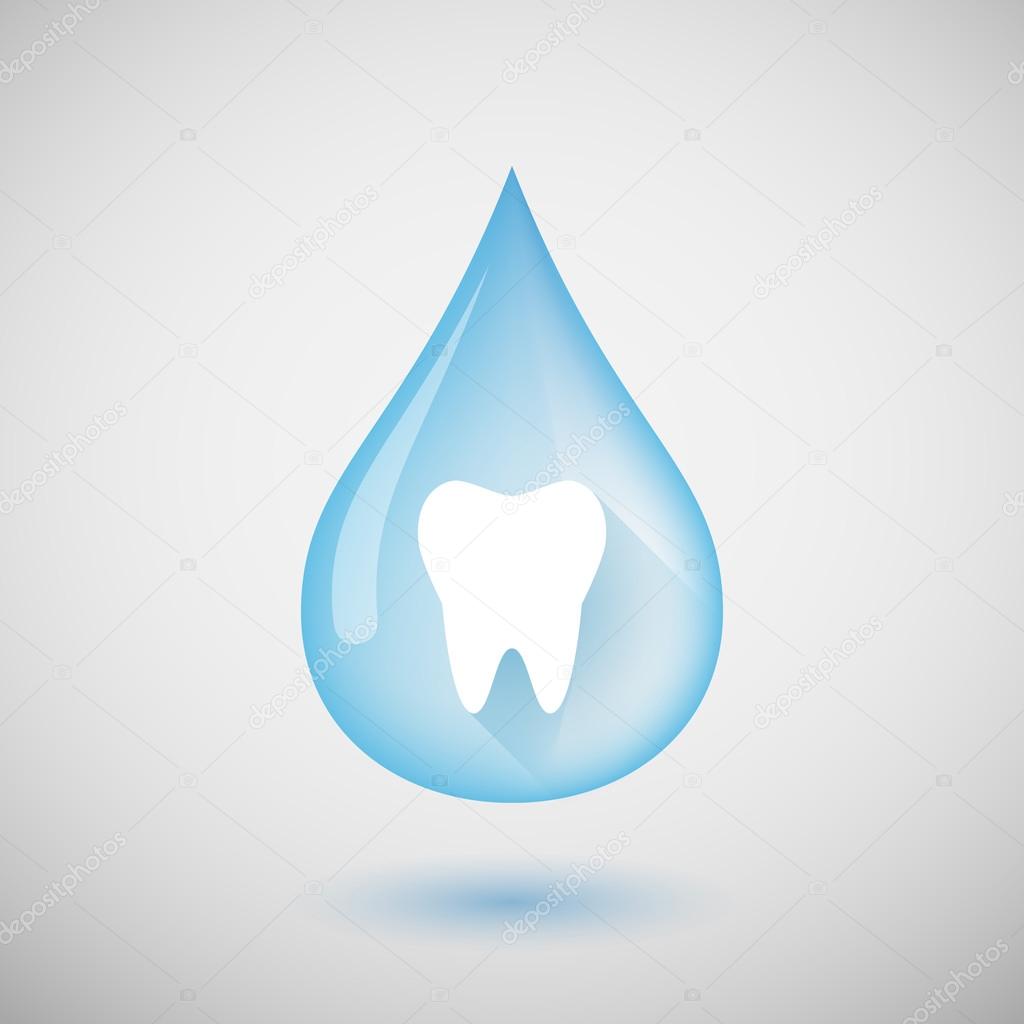 Water drop with a tooth Stock Vector by ©jpgon 67971539