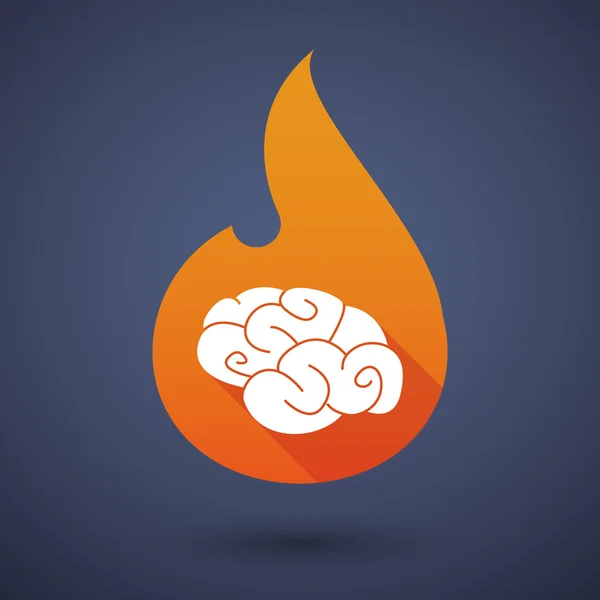 Brain on fire Vector Art Stock Images | Depositphotos