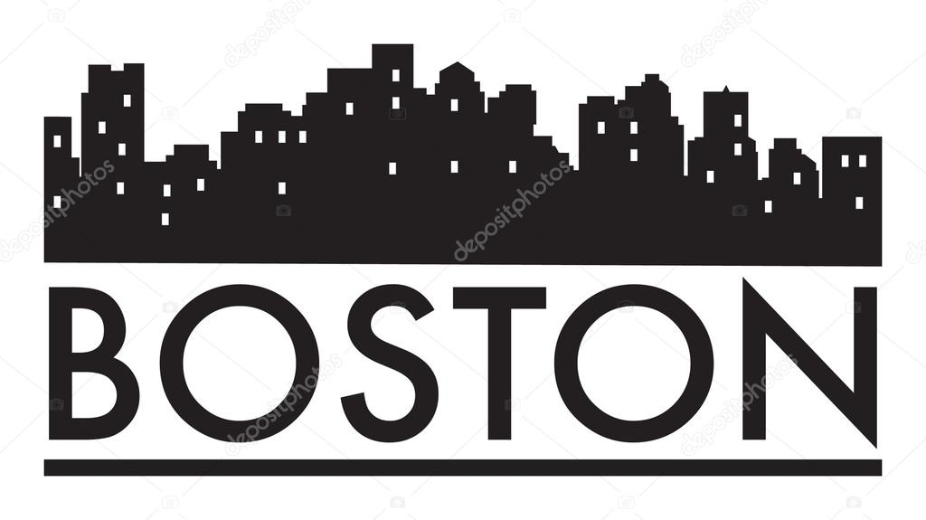 Abstract skyline Boston, with various landmarks Stock Vector by ...