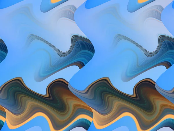 Digital multicolor abstract background, waves concept - Stock Image ...