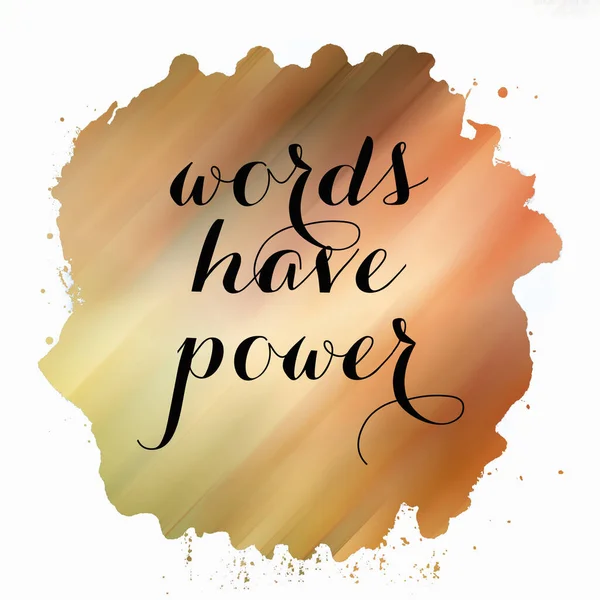 Words have power Stock Photos, Royalty Free Words have power Images ...