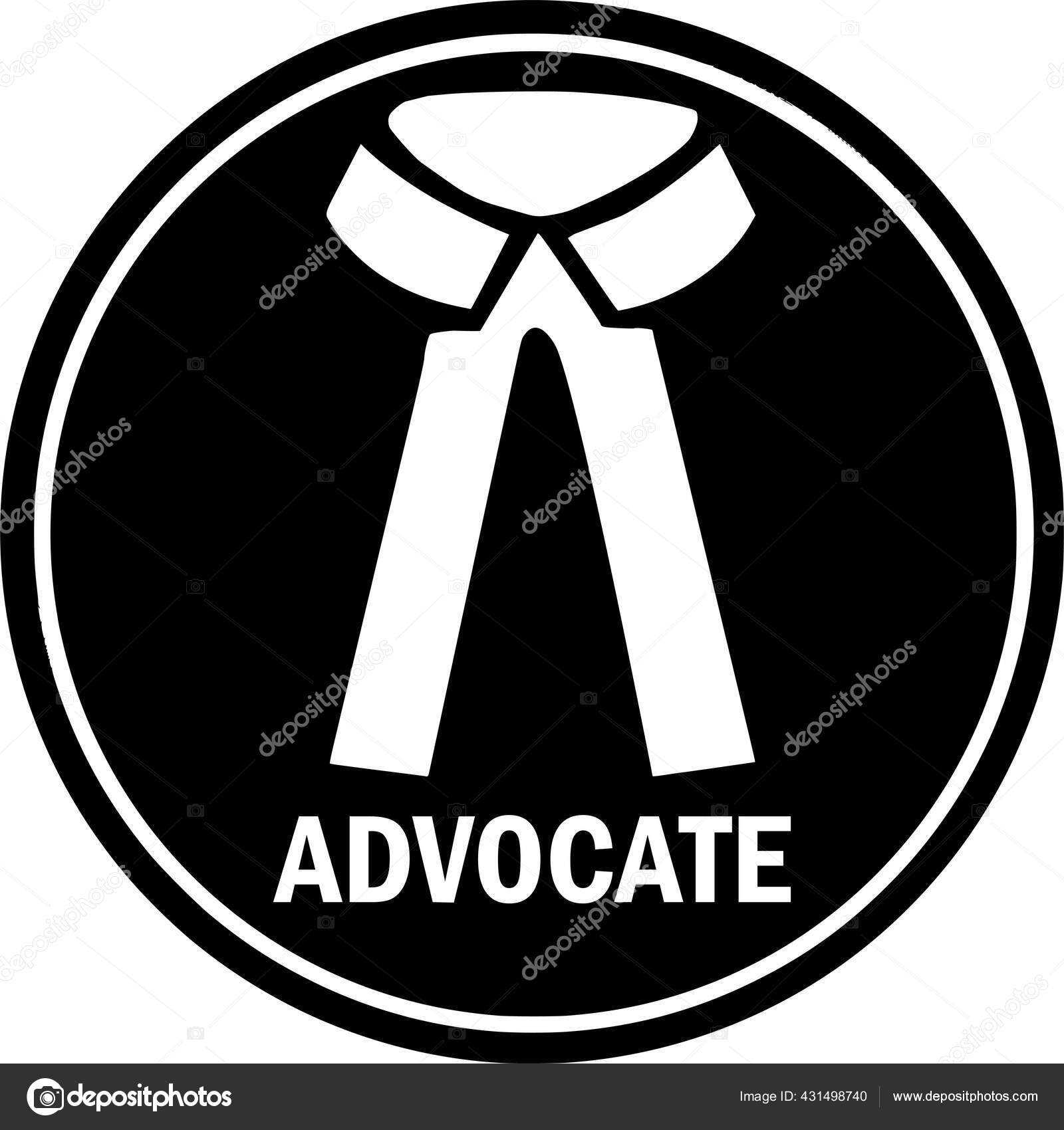 Advocate Symbol Clip Art Advocate Icon In Vector. Logotype 40354145