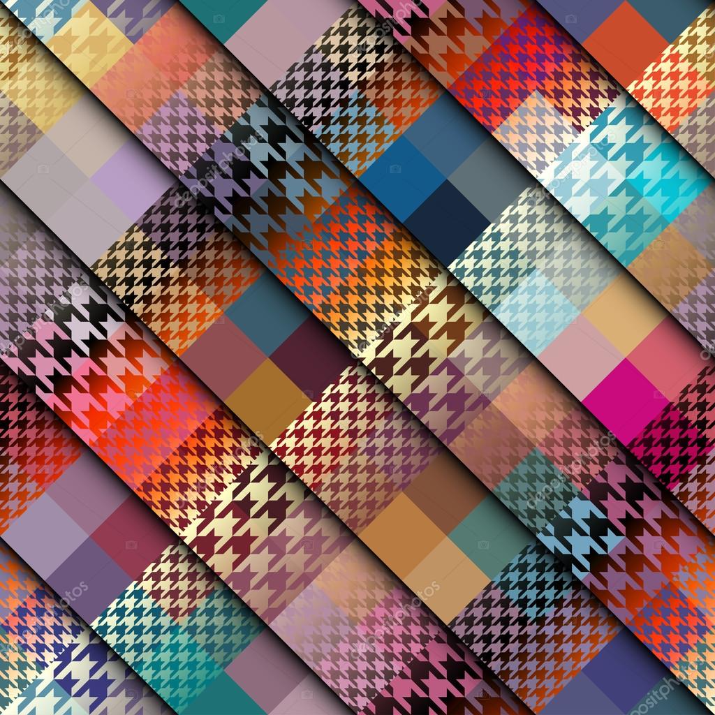 Diagonal plaid background Stock Vector by ©kastanka 110383296