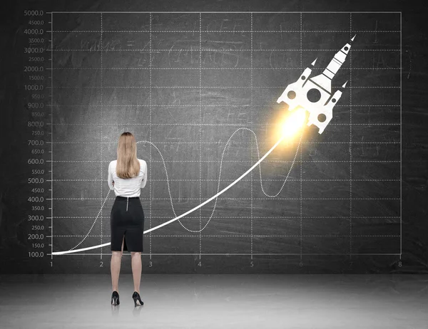 ᐈ Skyrocket graph stock photos, Royalty Free graph skyrocket images ...