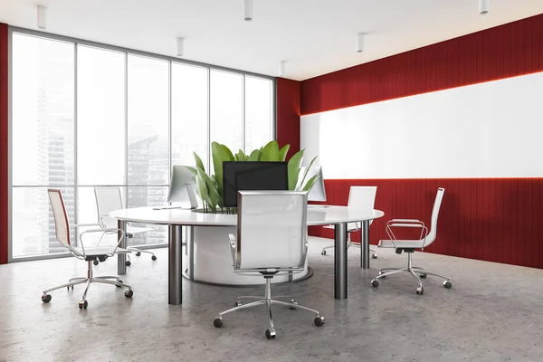 Red office interior Stock Photos, Royalty Free Red office interior ...