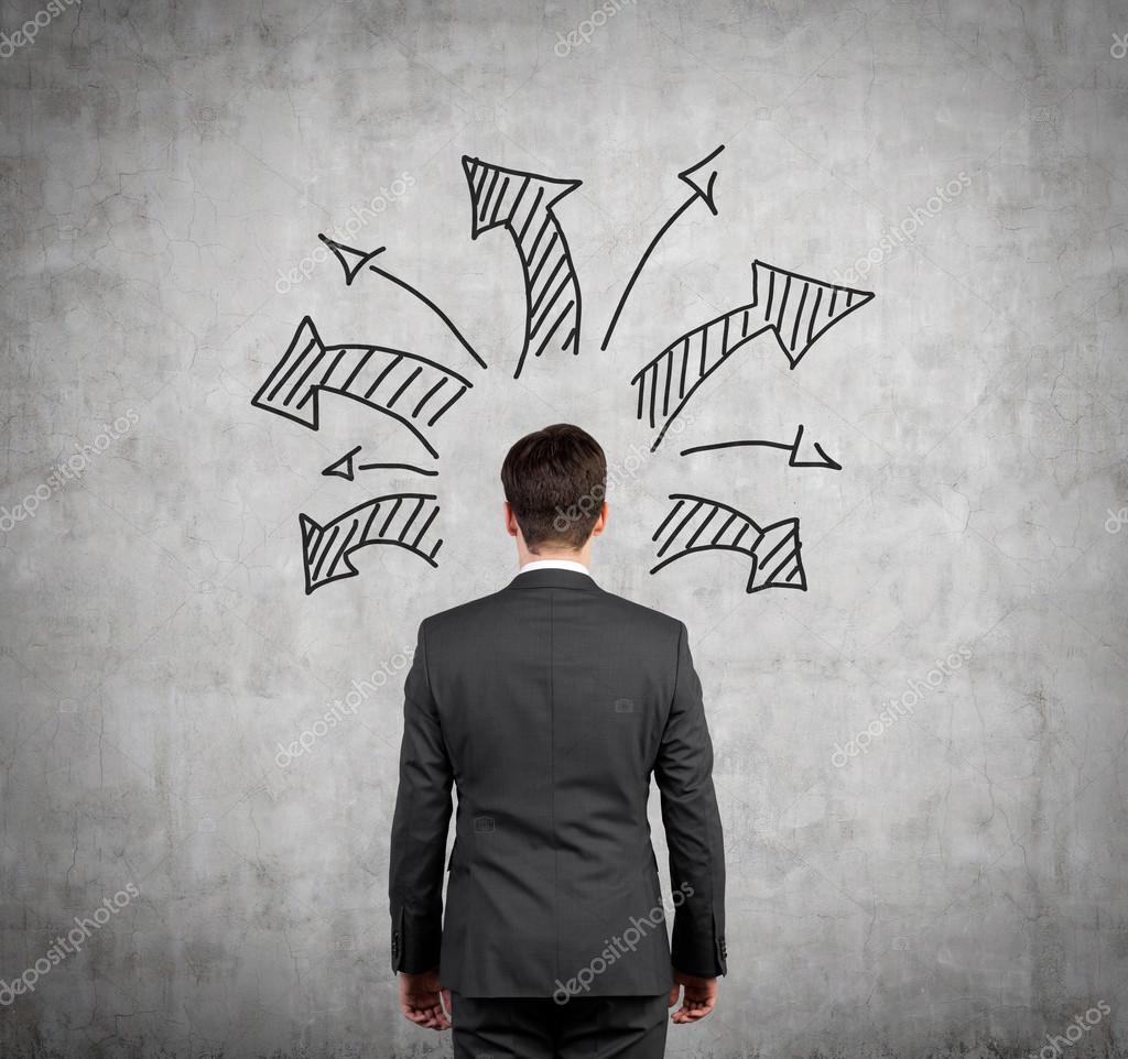 Joven empresario pensando — Fotos de Stock © denisismagilov #62116401