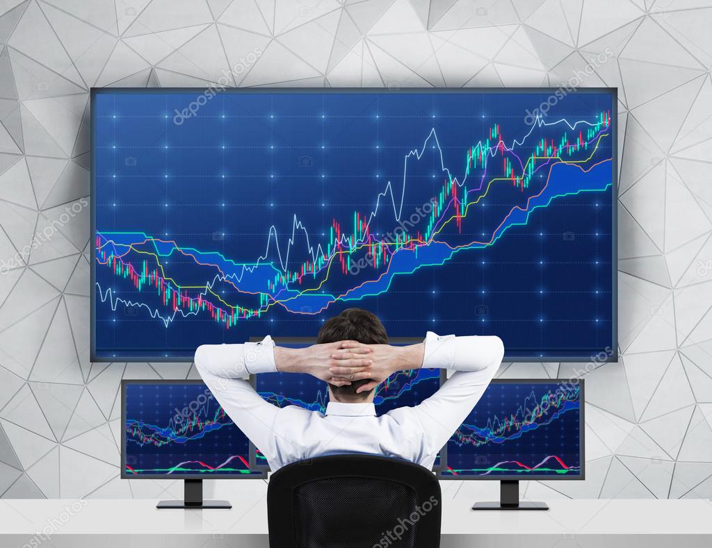 Charts on screen Stock Photo by ©denisismagilov 62436931