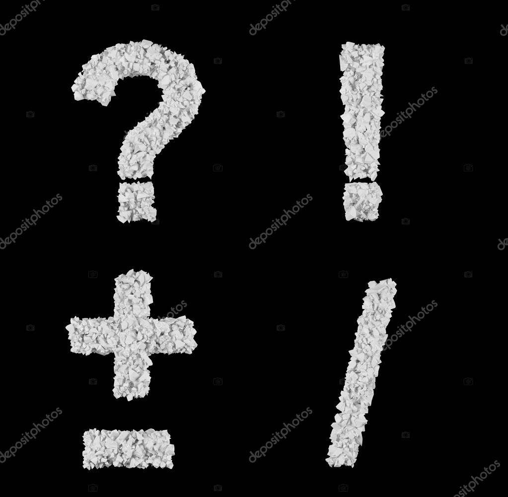 Symbol of fragments — Stock Photo © denisismagilov #63502433