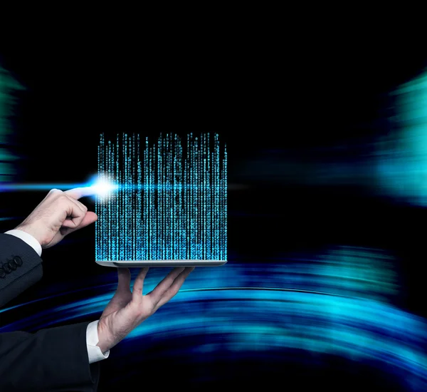 Tablet matrix code Stock Photos, Royalty Free Tablet matrix code Images ...