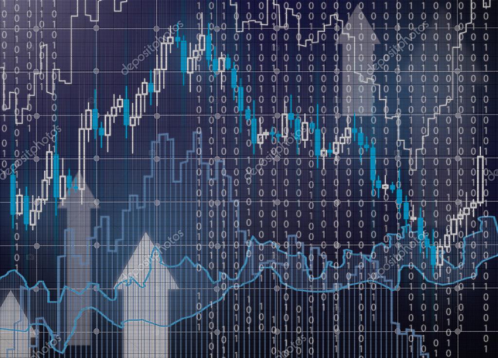 Charts and arrows — Stock Photo © denisismagilov #63774881