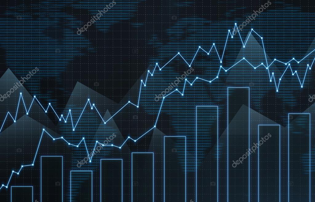 Stock graph — Stock Photo © denisismagilov #64556749