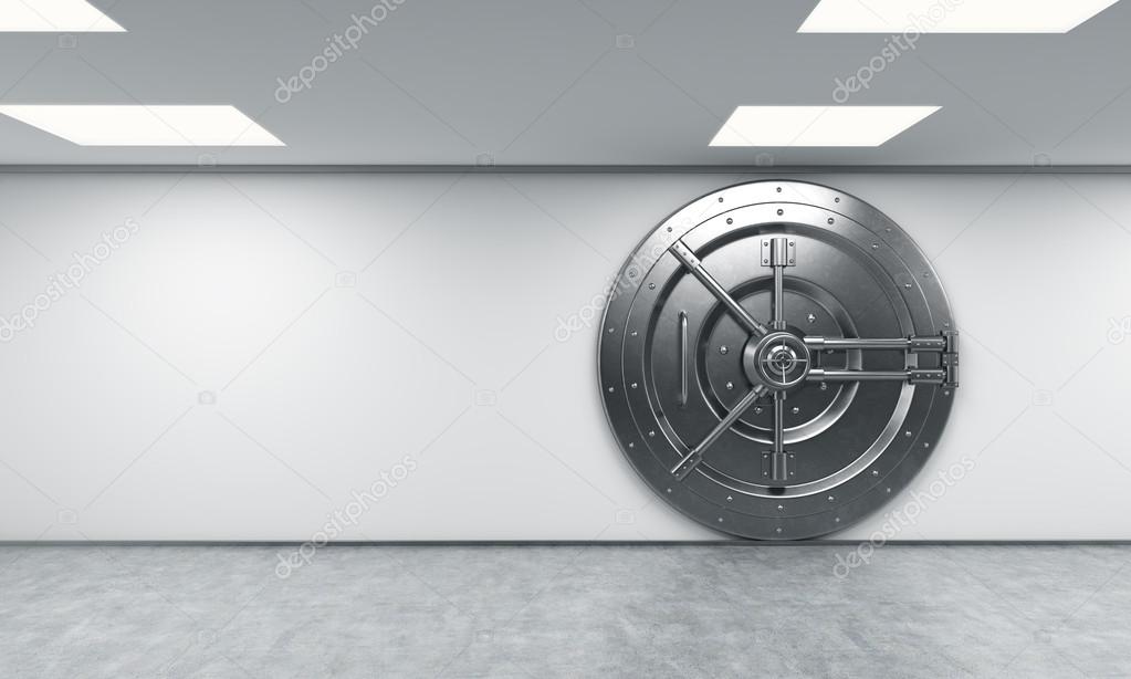 Bank Safe Front View