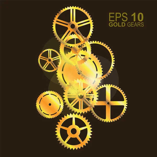 Vector metallic gear icons Stock Vector Image by ©Radzko #113040894