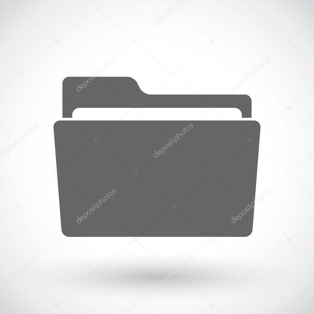 Folder icon Stock Vector by ©maximsamos 64759535