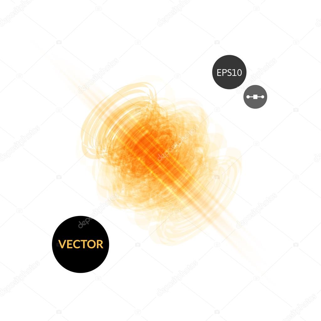 Abstract technology laser pulse shot or plasma bullet Stock Vector ...