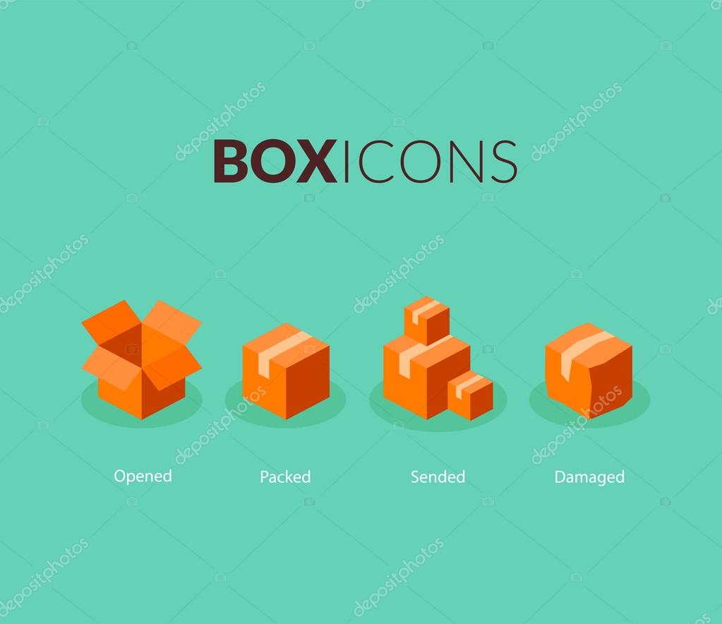 Box logo template Stock Vector Image by ©sidmay #86450360