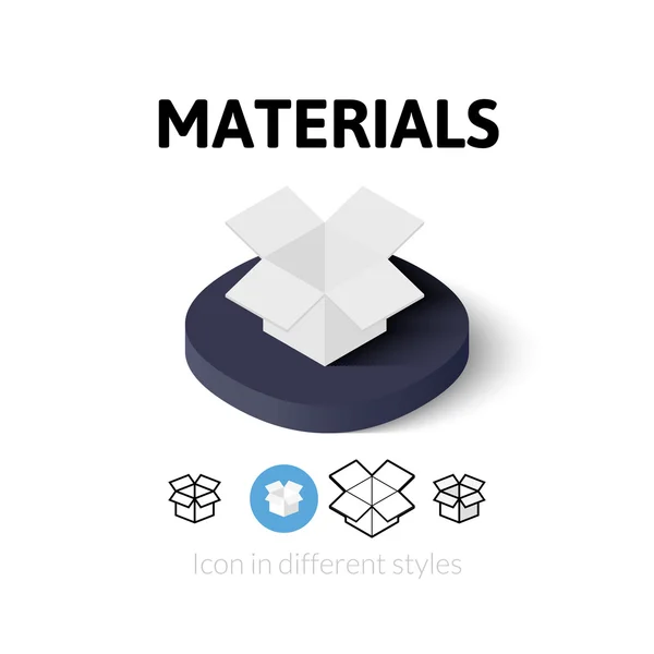Vectores de Icono materiales, imágenes vectoriales | Depositphotos