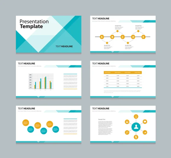 Presentation slides background design template — Stock Vector ... Presentation slides background design template — Stock Vector ...