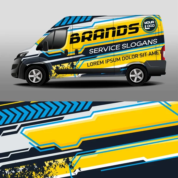 Van Livery Vector Design Car Sticker Development Car Design Company ...