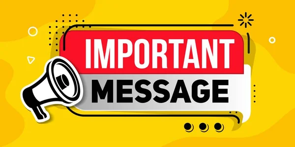 100,000 Important message Vector Images | Depositphotos
