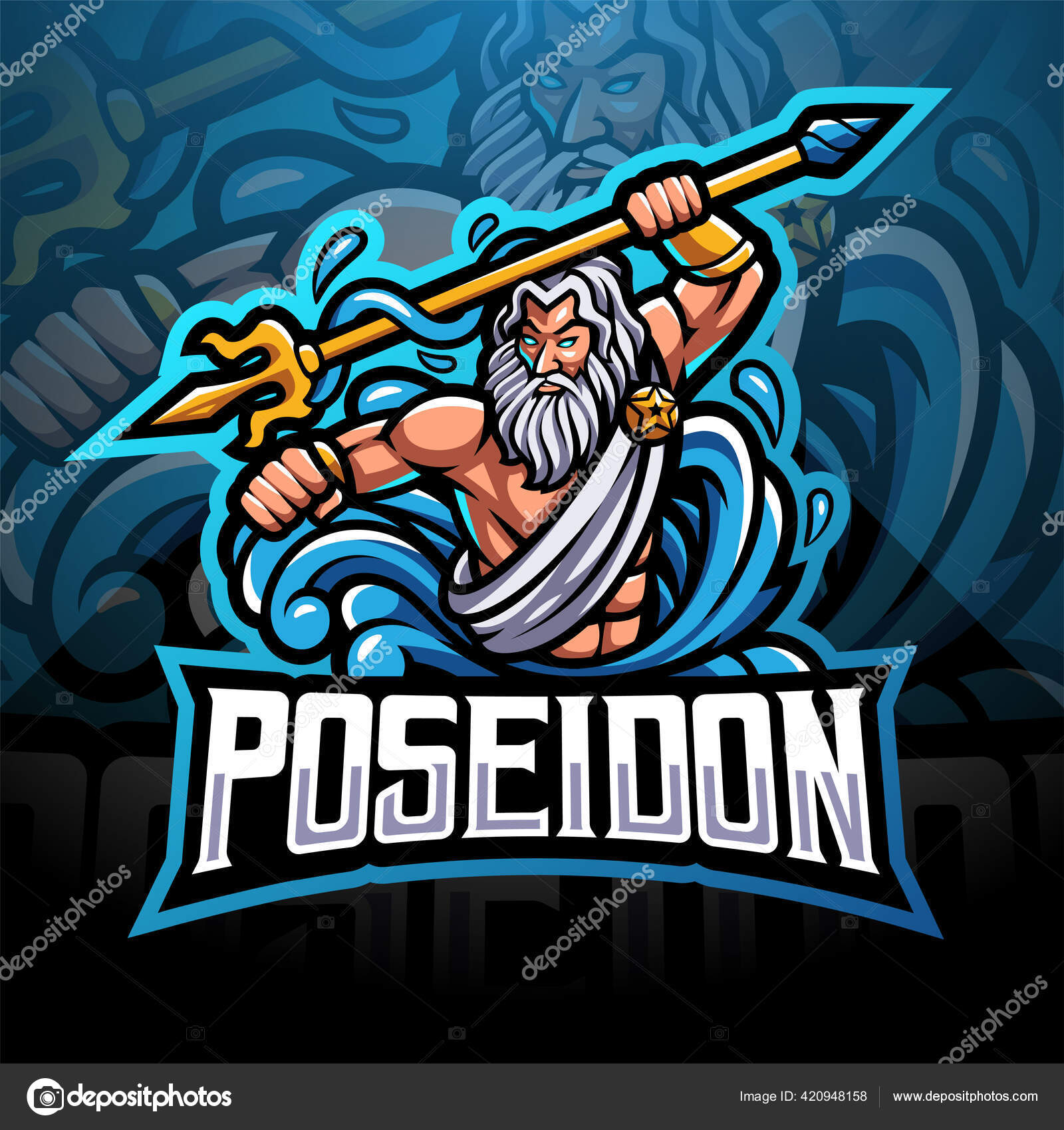 Poseidon Logos