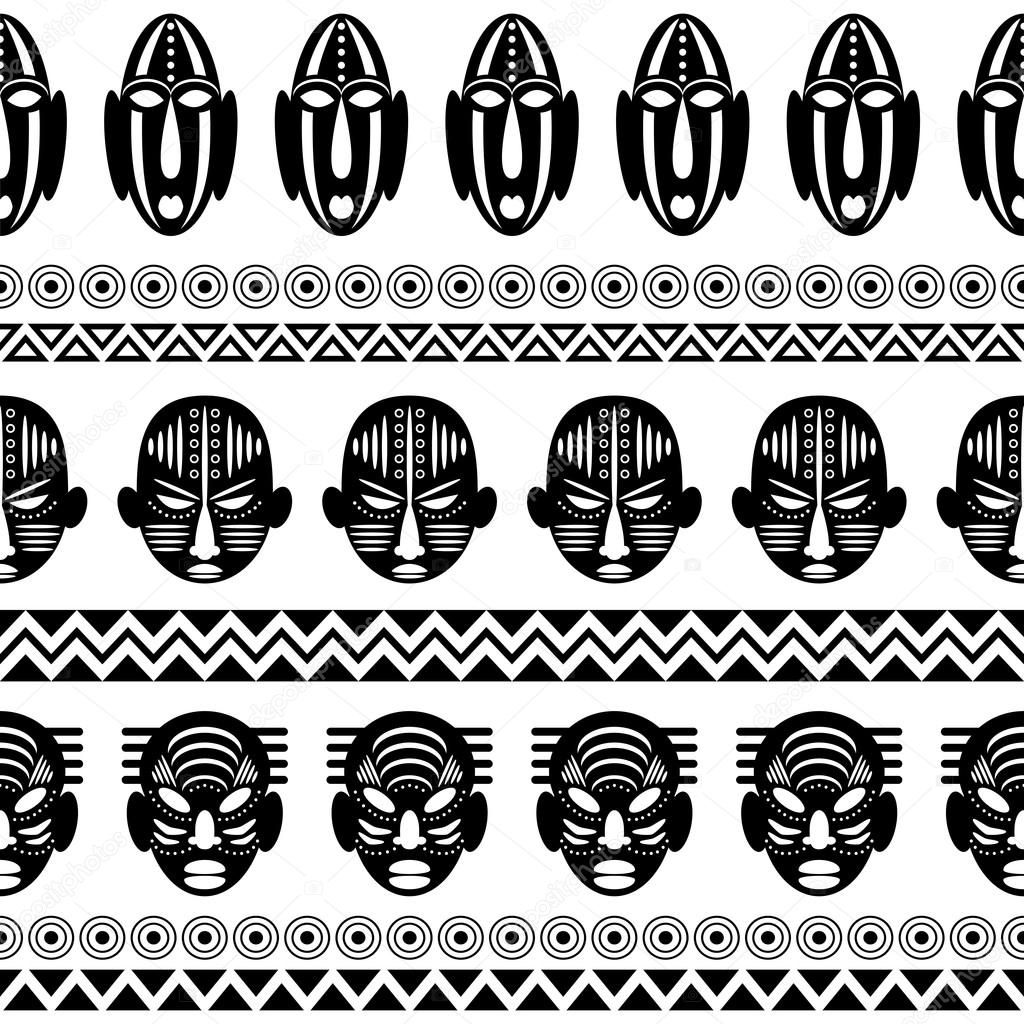 African Tribal Pattern Vector Traditional African Tribal Patterns
