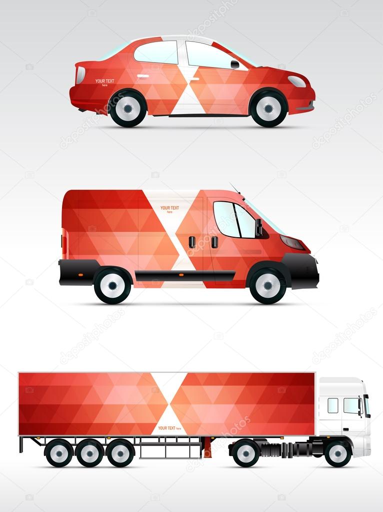 Template vehicle for advertising Stock Vector Image by ©vvvisual #65582751