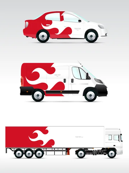 Fire van Vector Images | Depositphotos
