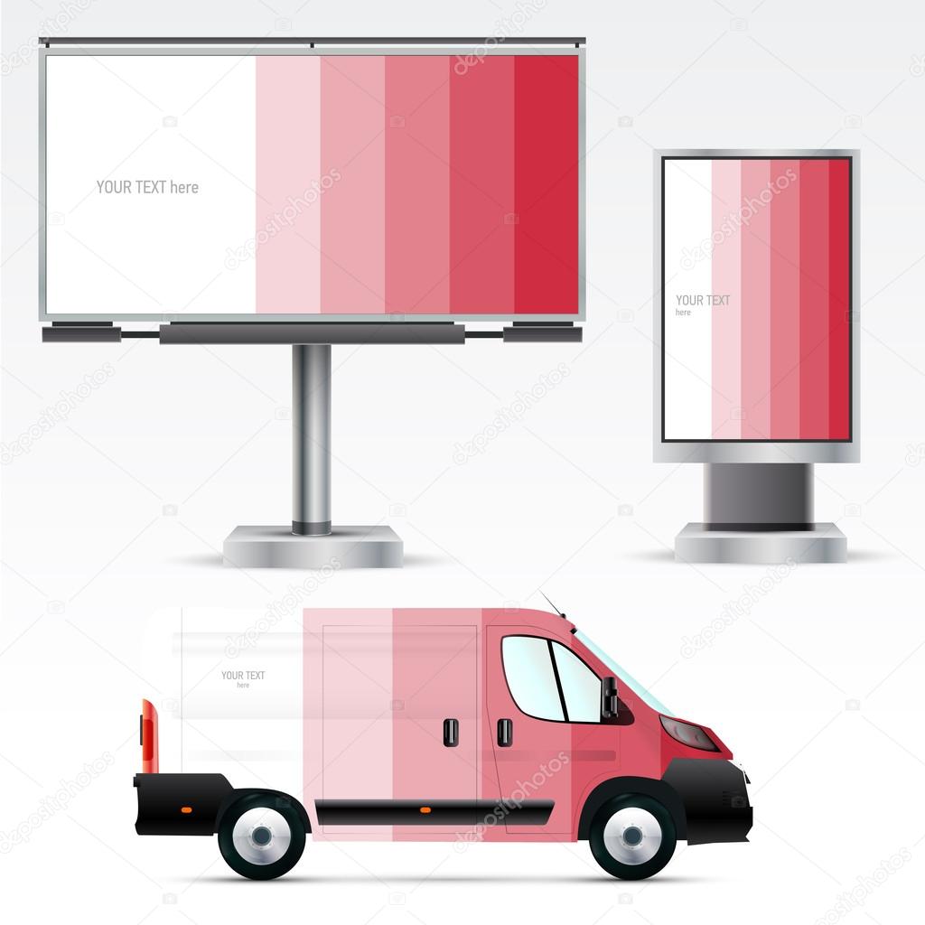 Templates outdoor advertising Stock Vector Image by ©vvvisual #97810142