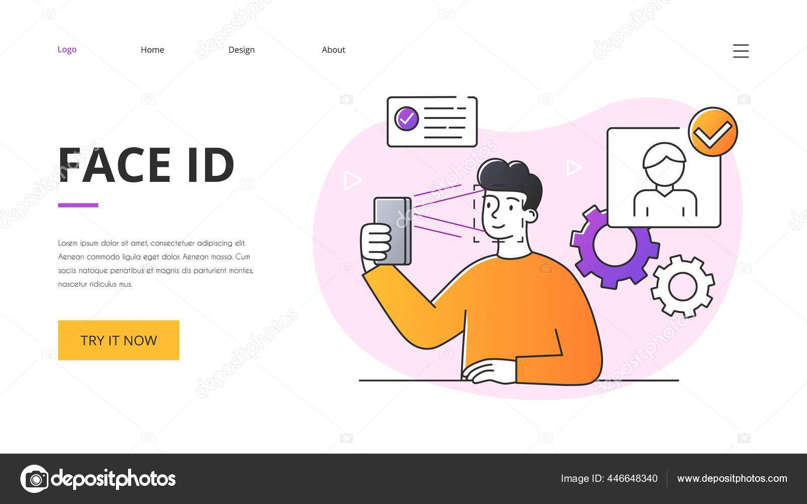 Identity verification abstract concept Stock Vector by ©mentalmind ...