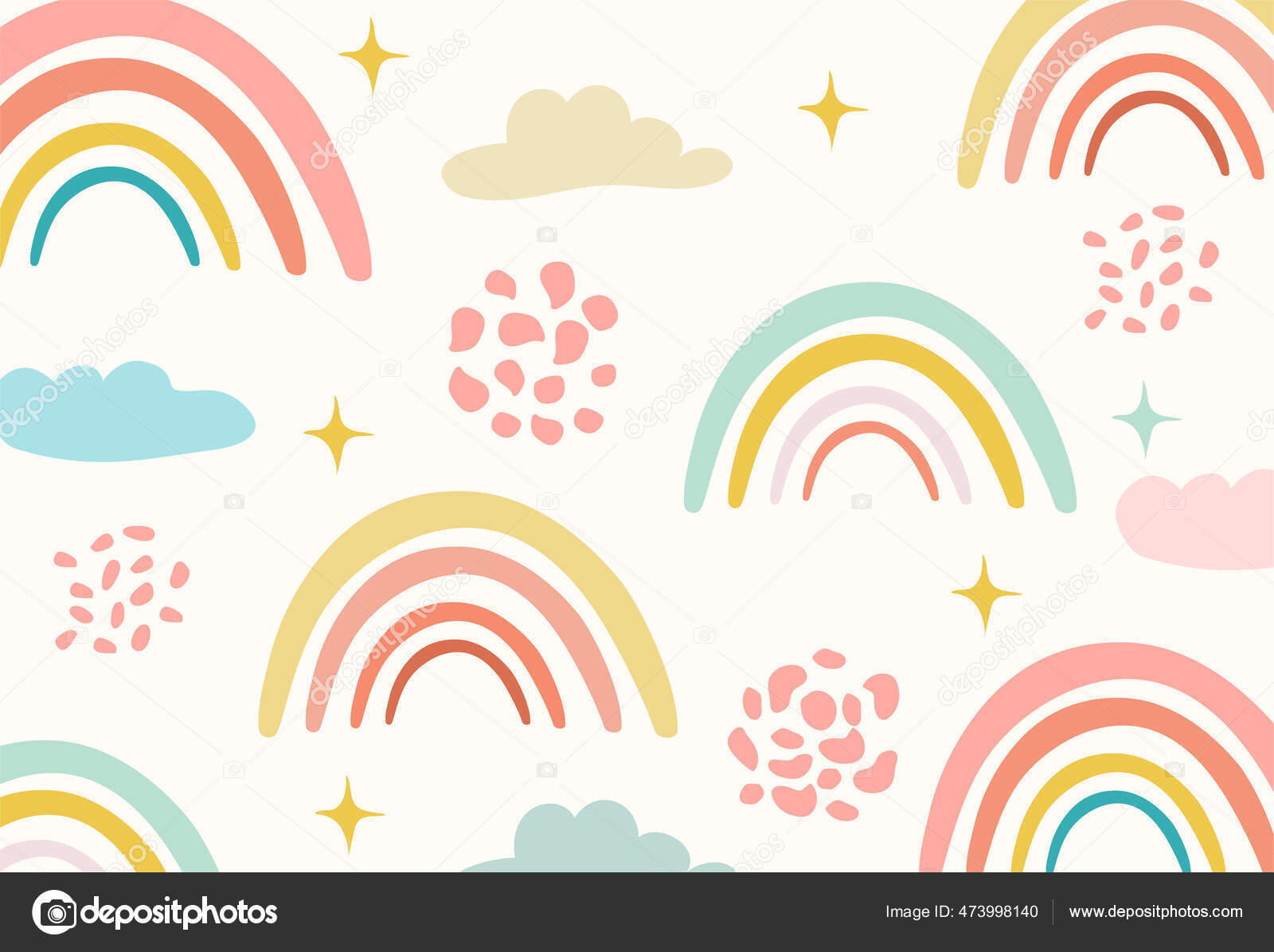 Trendy baby texture for fabric textile wallpaper Stock Vector by ...
