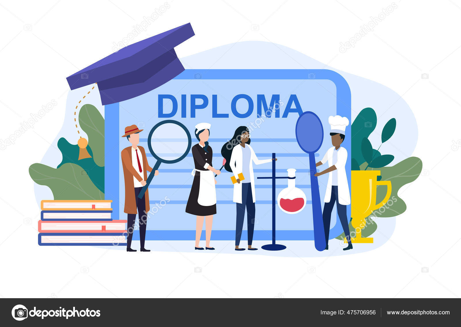 Vocational education certificate Stock Vector Image by ©mentalmind ...