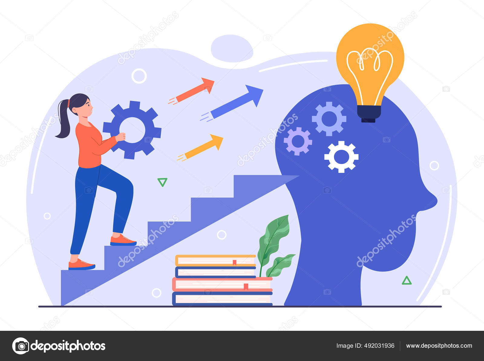 Upskilling and training concept Stock Vector Image by ©mentalmind ...