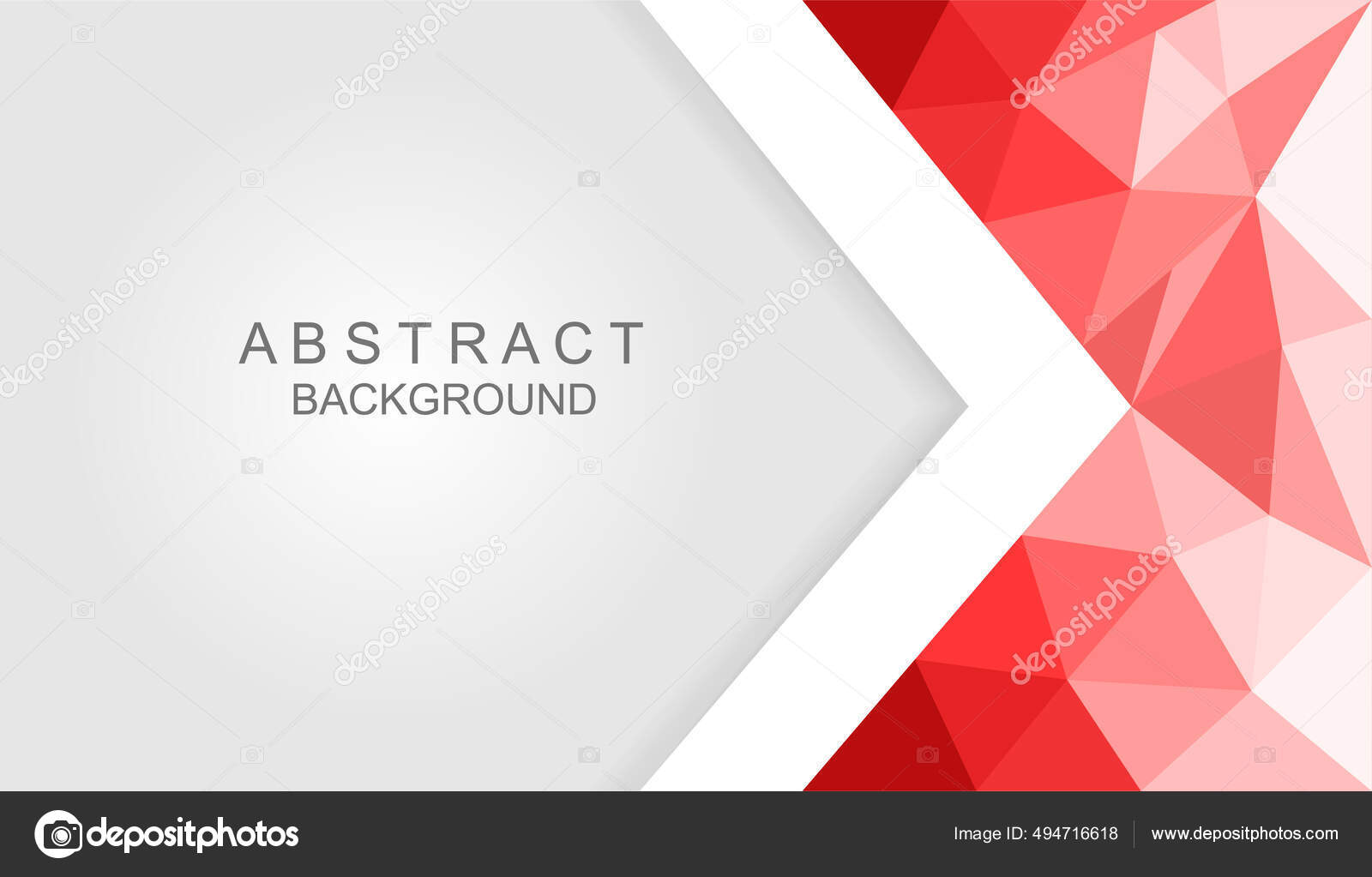 Red White Vector Wallpaper