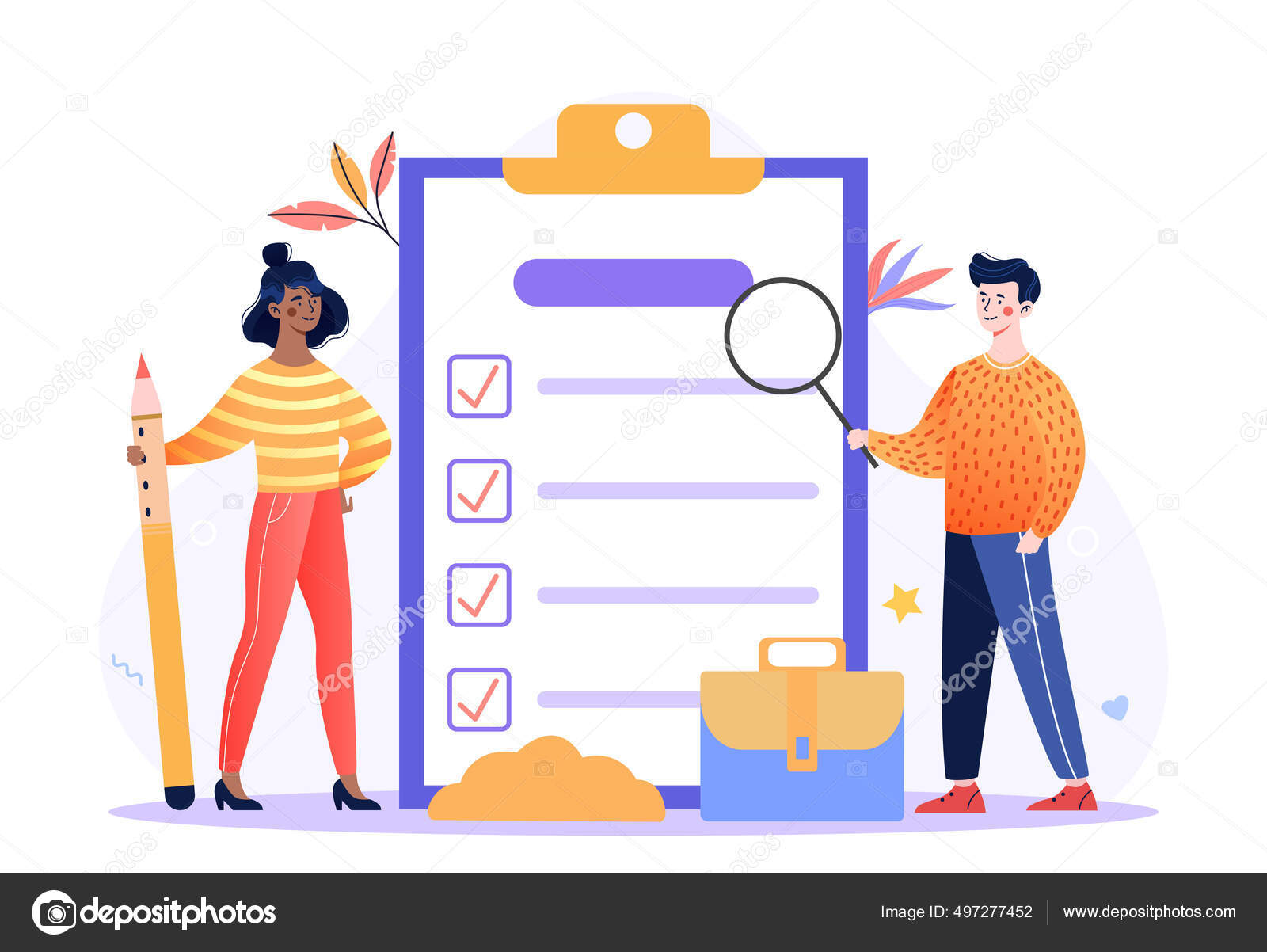 Planning For The Future Checklist Clipart