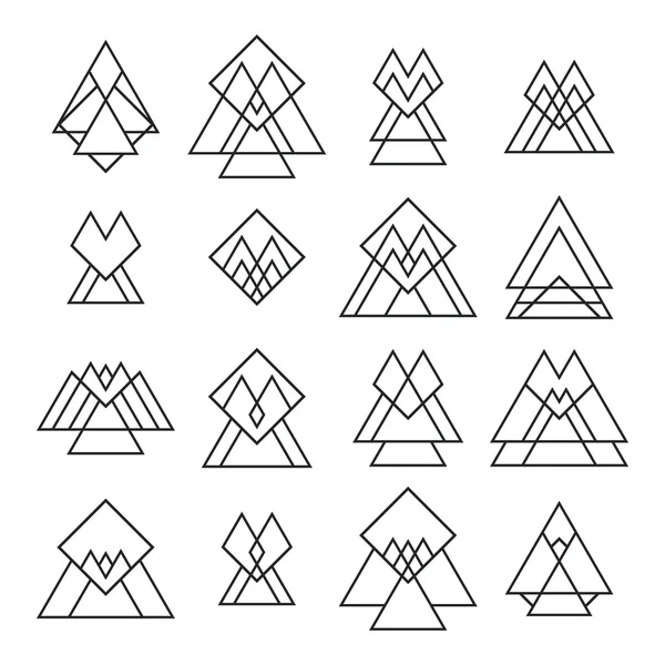 Geometric icons Vector Art Stock Images | Depositphotos