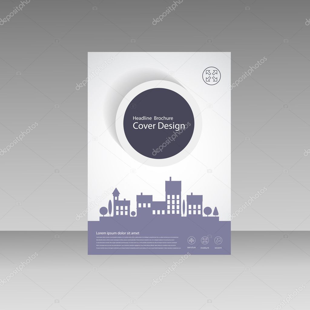 City design brochure template Stock Vector by ©Gaisonok 109799992