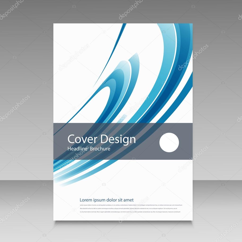 Abstract line brochure design Stock Vector by ©Gaisonok 121545736